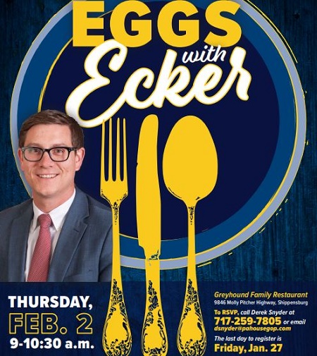 Upcoming Events | PA State Rep. Torren Ecker