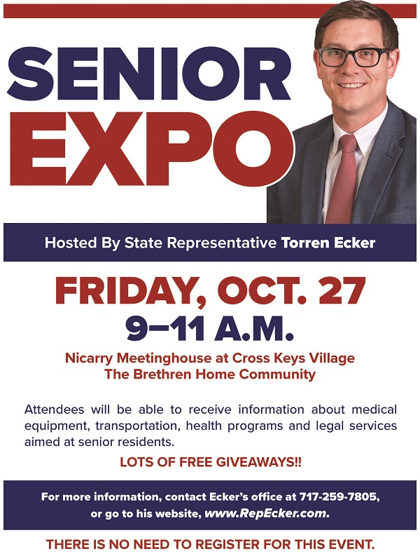 Upcoming Events | PA State Rep. Torren Ecker